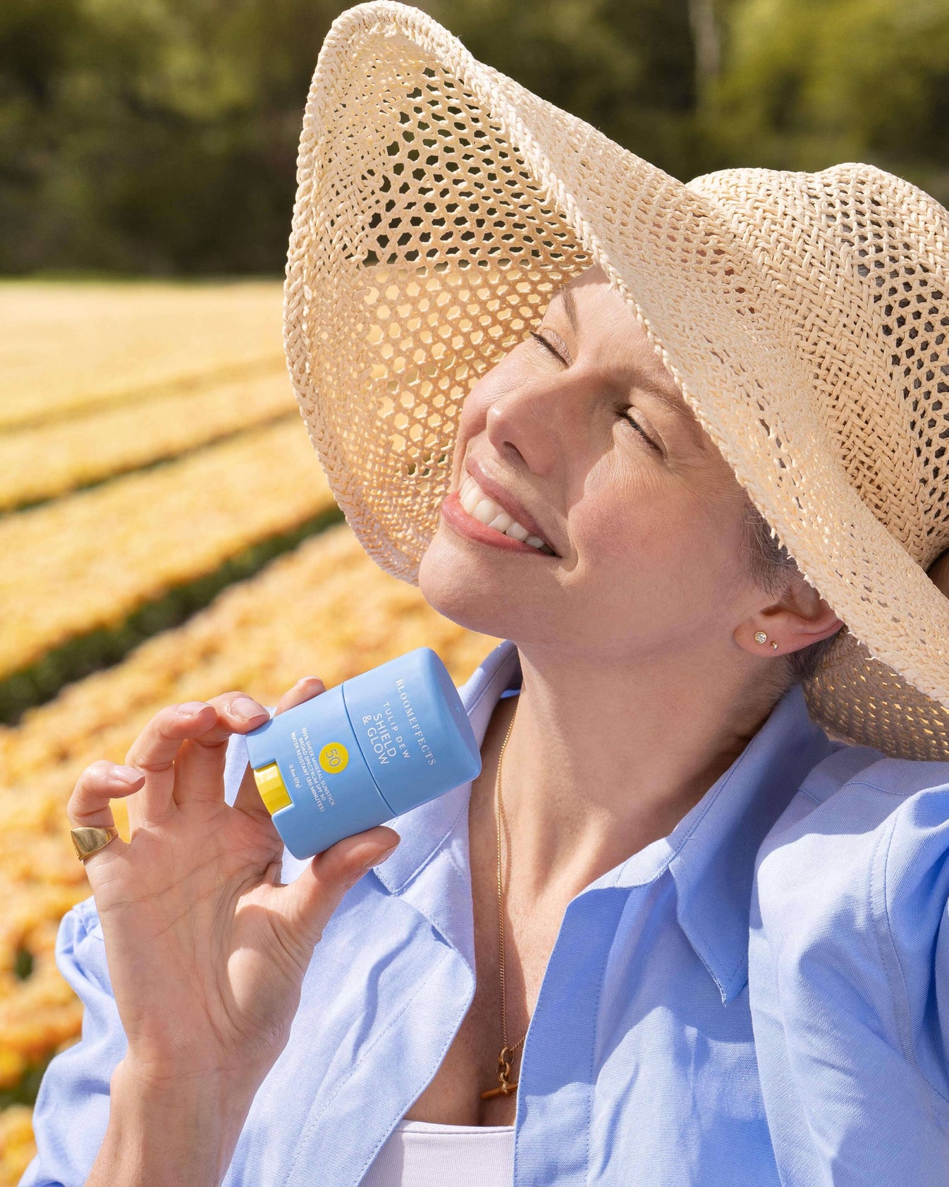Tulip Dew Shield & Glow 100% Sheer Mineral Sunstick SPF 50 – Credo