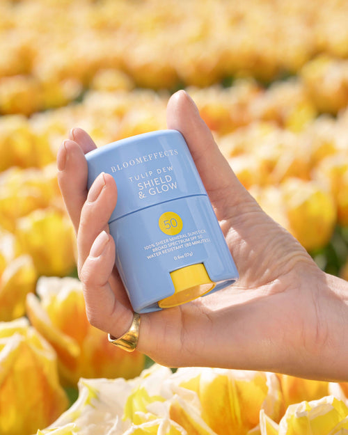 Tulip Dew Shield & Glow 100% Sheer Mineral Sunstick SPF 50 – Credo