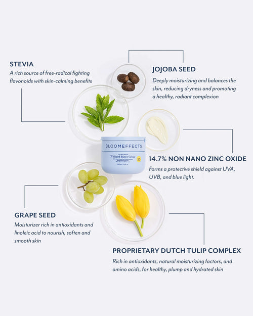Tulipscreen Whipped Butter Creme SPF 50 – Credo