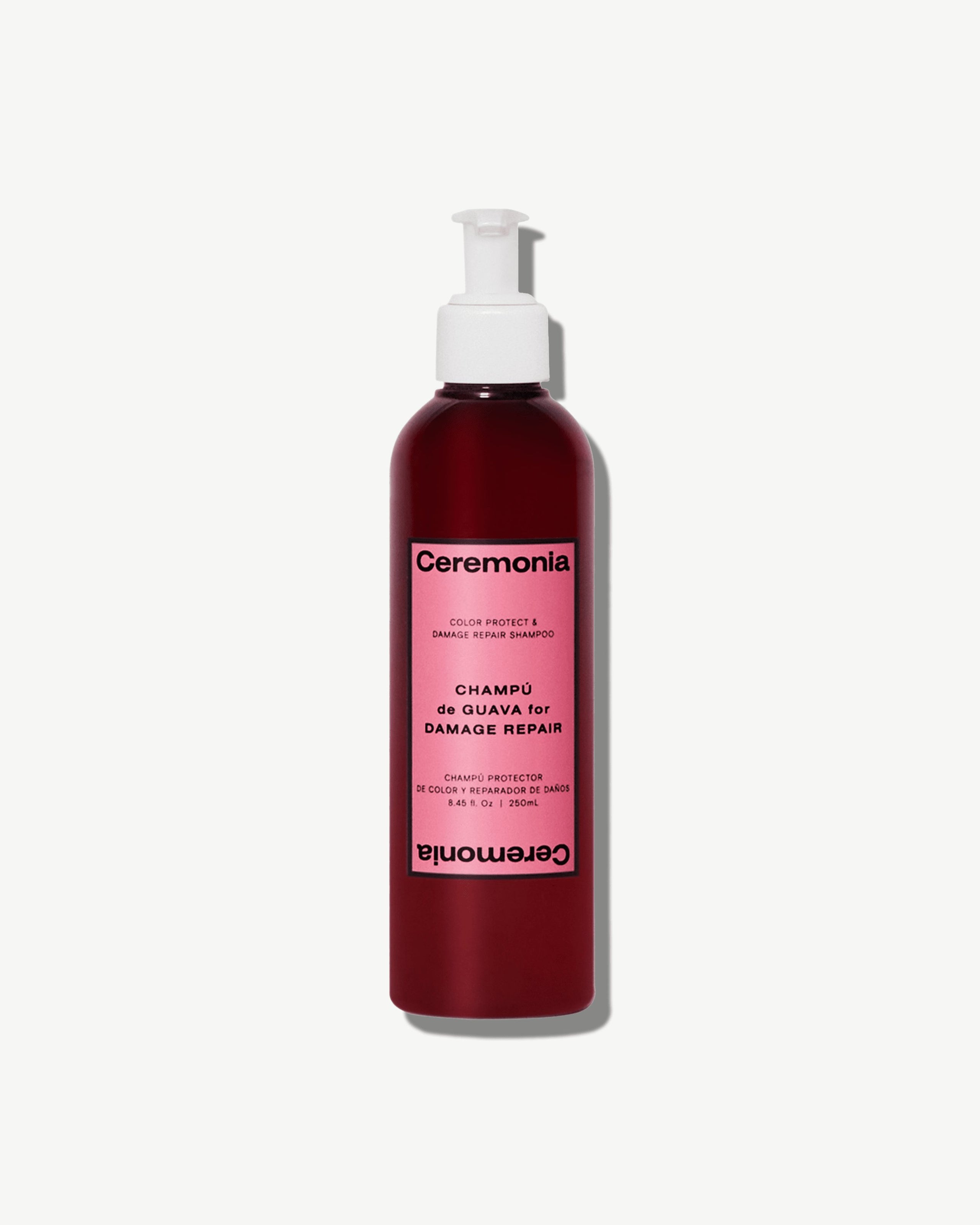 Ceremonia Guava Shampoo for Color Treated Hair and Damage Repair | Credo