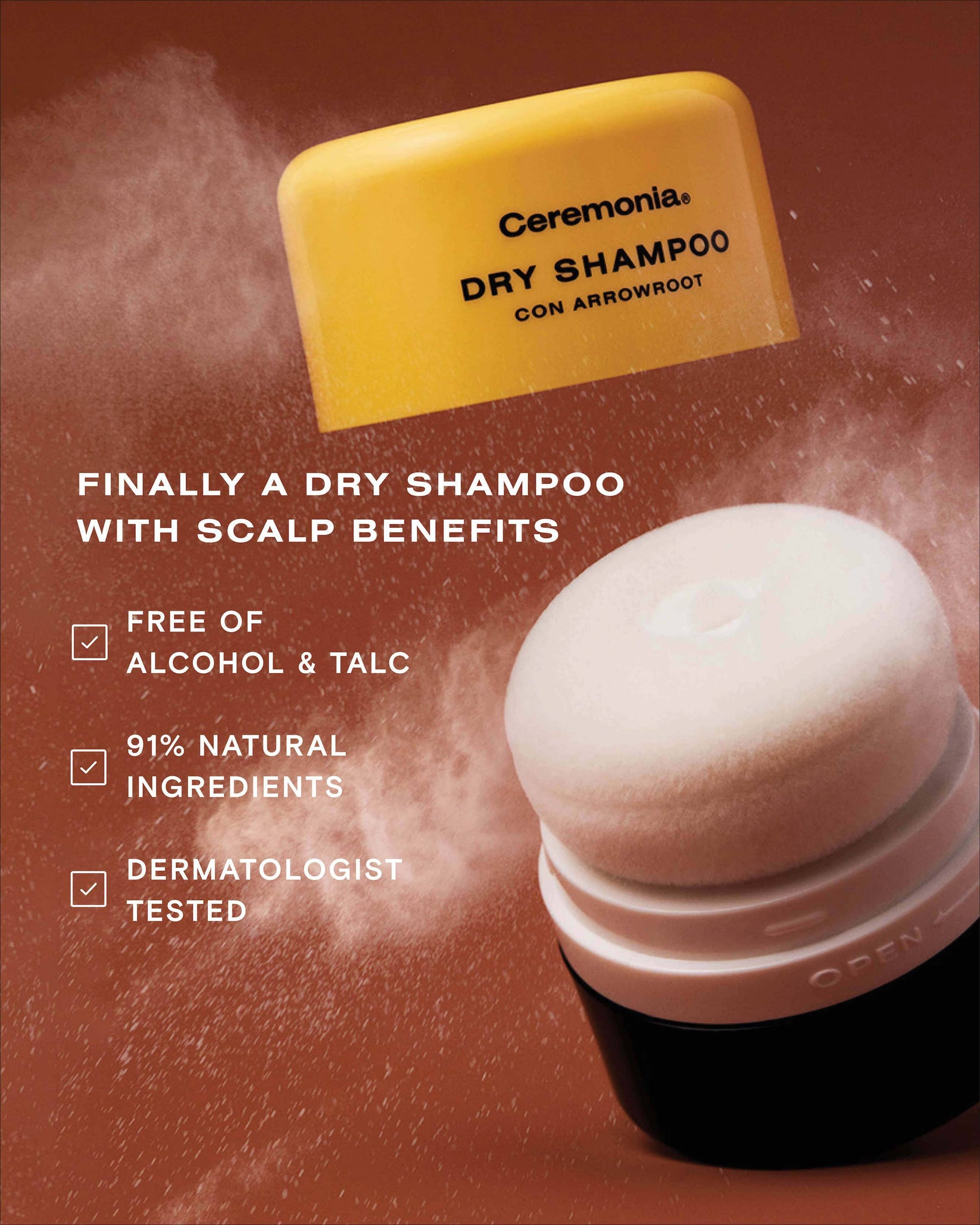 Dry Shampoo con Arrowroot – Credo