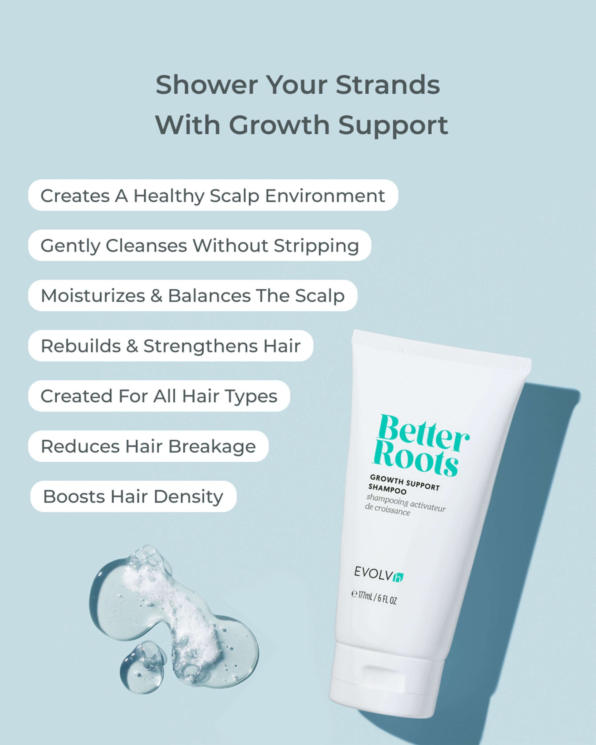 Better Roots Growth Support Shampoo – Credo