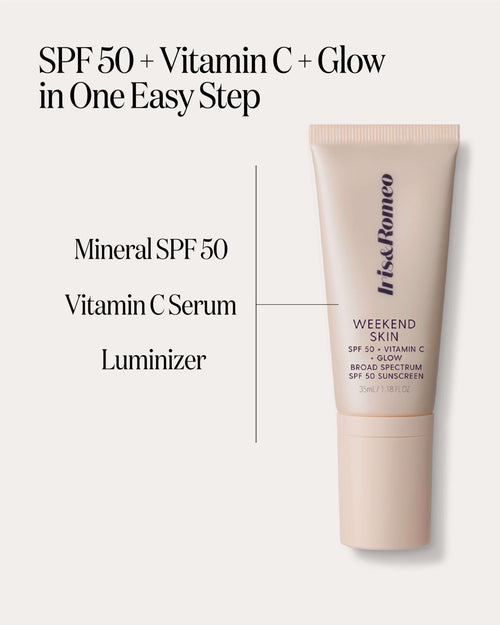 Weekend Skin SPF 50 + Vitamin C + Glow – Credo