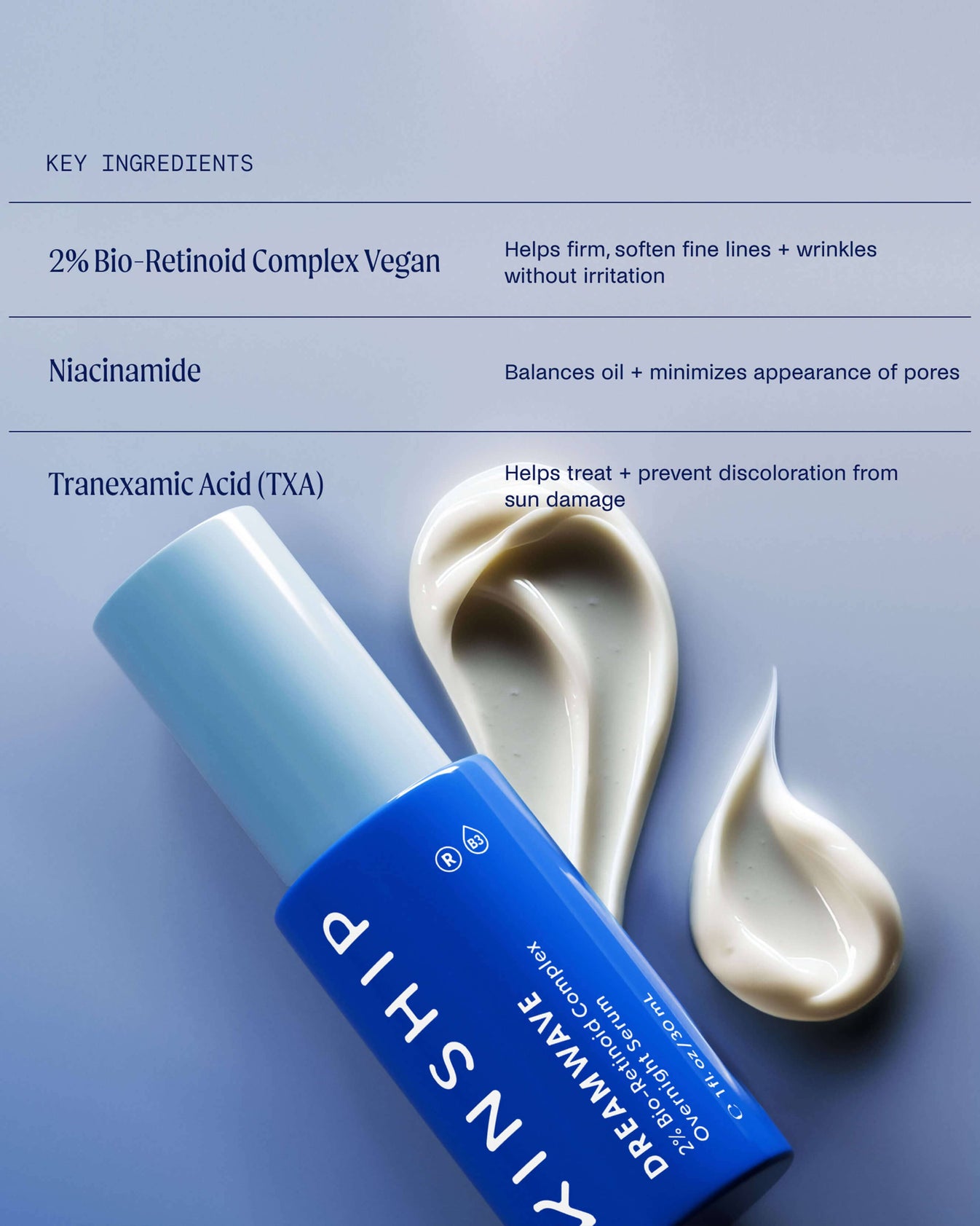 Dreamwave 2% Bio-Retinoid Complex Overnight Serum – Credo