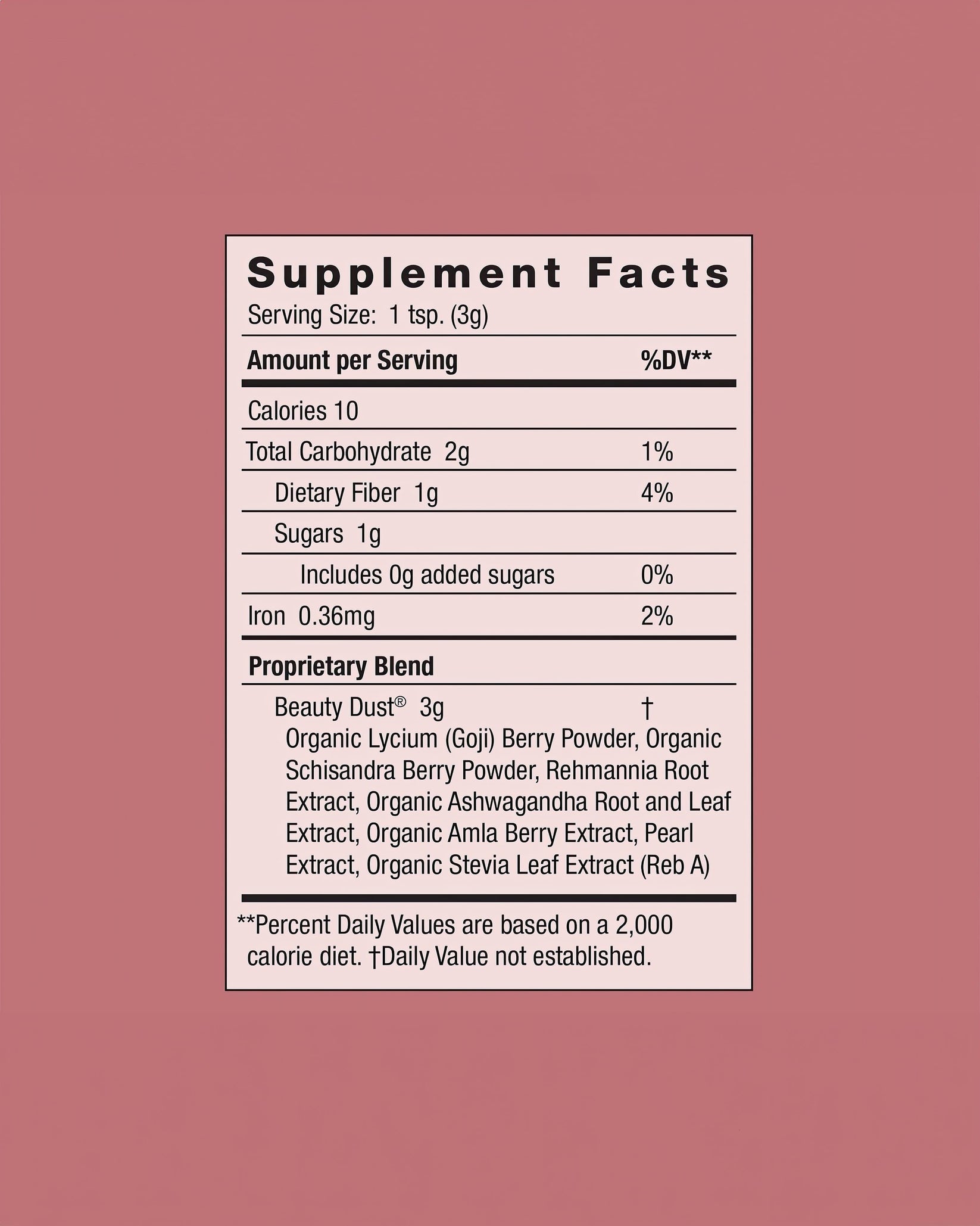 Moon Juice Beauty Dust Supplement – Credo