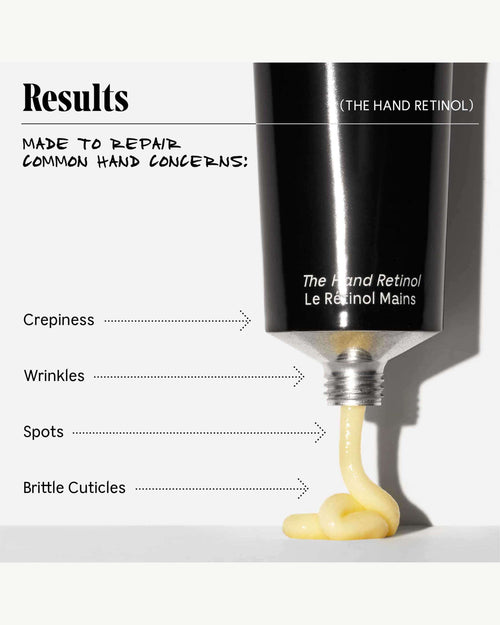 The Hand Retinol - Repair Treatment with 0.25% Pure Retinol + 5% AHA ...