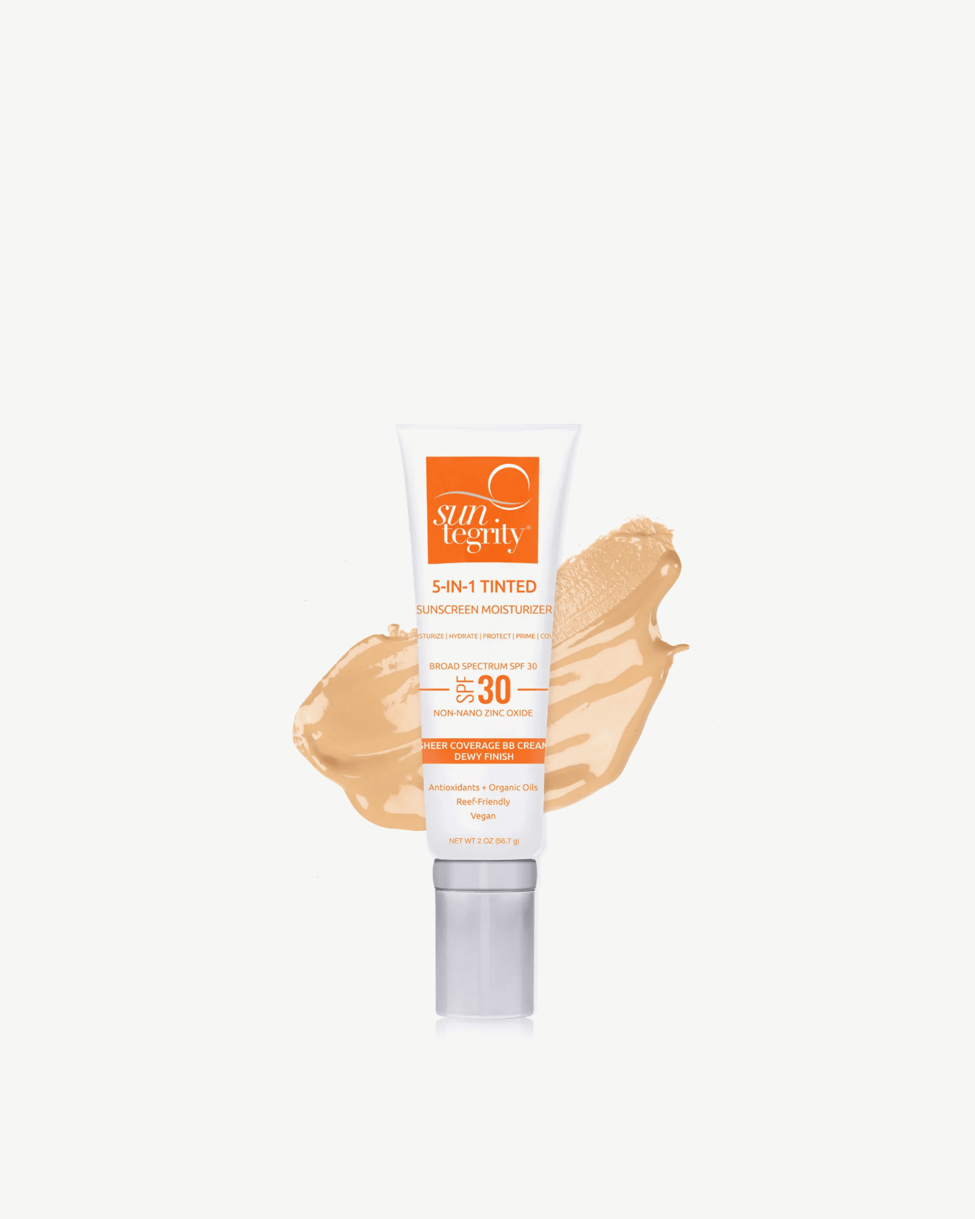 Suntegrity 5-in-1 Tinted Moisturizing Face Sunscreen - Reef Safe – Credo