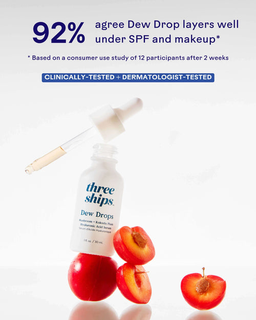 Dew Drops Mushroom Hyaluronic Acid + Vitamin C Serum – Credo