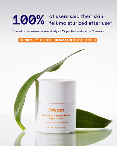 Dream Bio-Retinol + Shorea Butter Night Cream – Credo