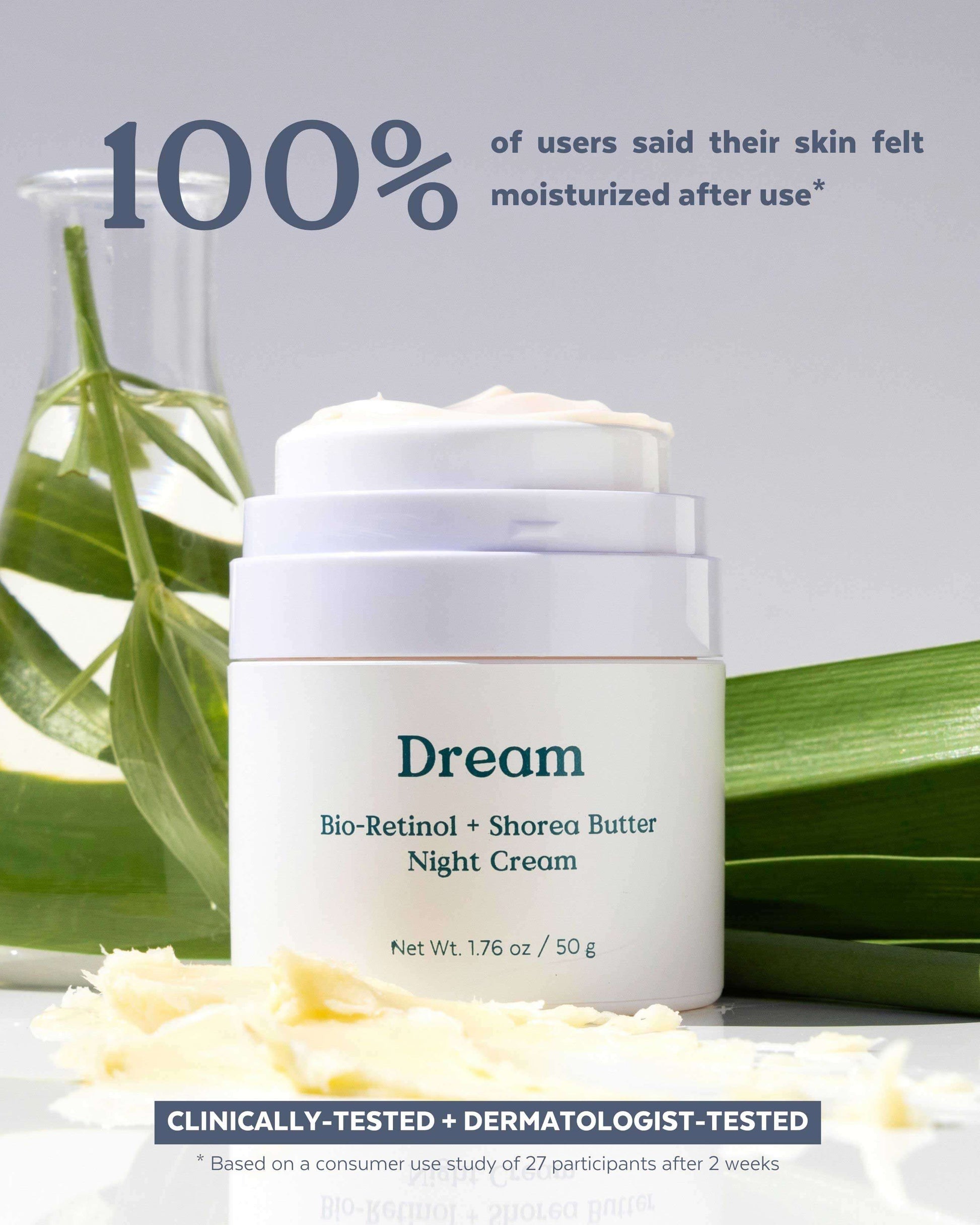 Dream Bio-Retinol + Shorea Butter Night Cream – Credo