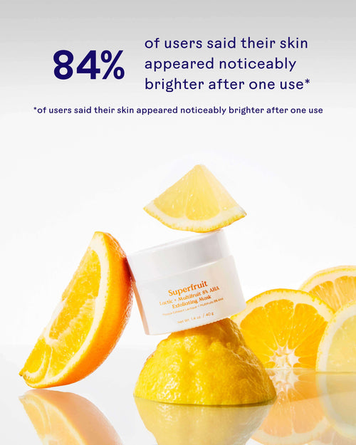 Superfruit Lactic + Multifruit 8% AHA Exfoliating Mask – Credo