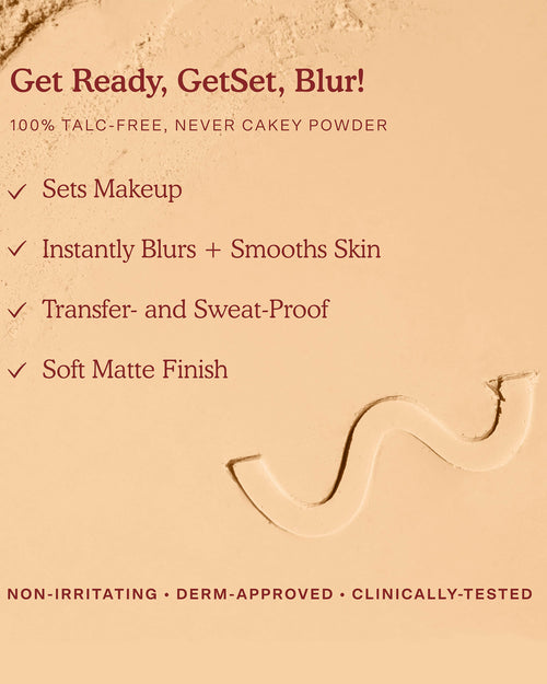 GetSet Blur + Set Talc-Free Pressed Setting Powder – Credo