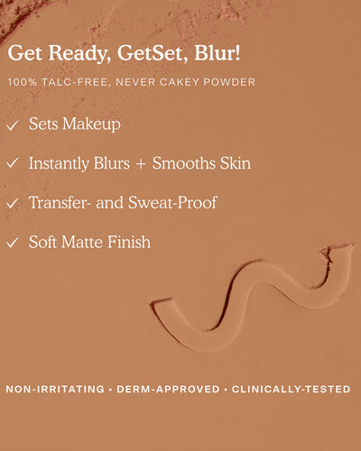 GetSet Blur + Set Talc-Free Pressed Setting Powder – Credo