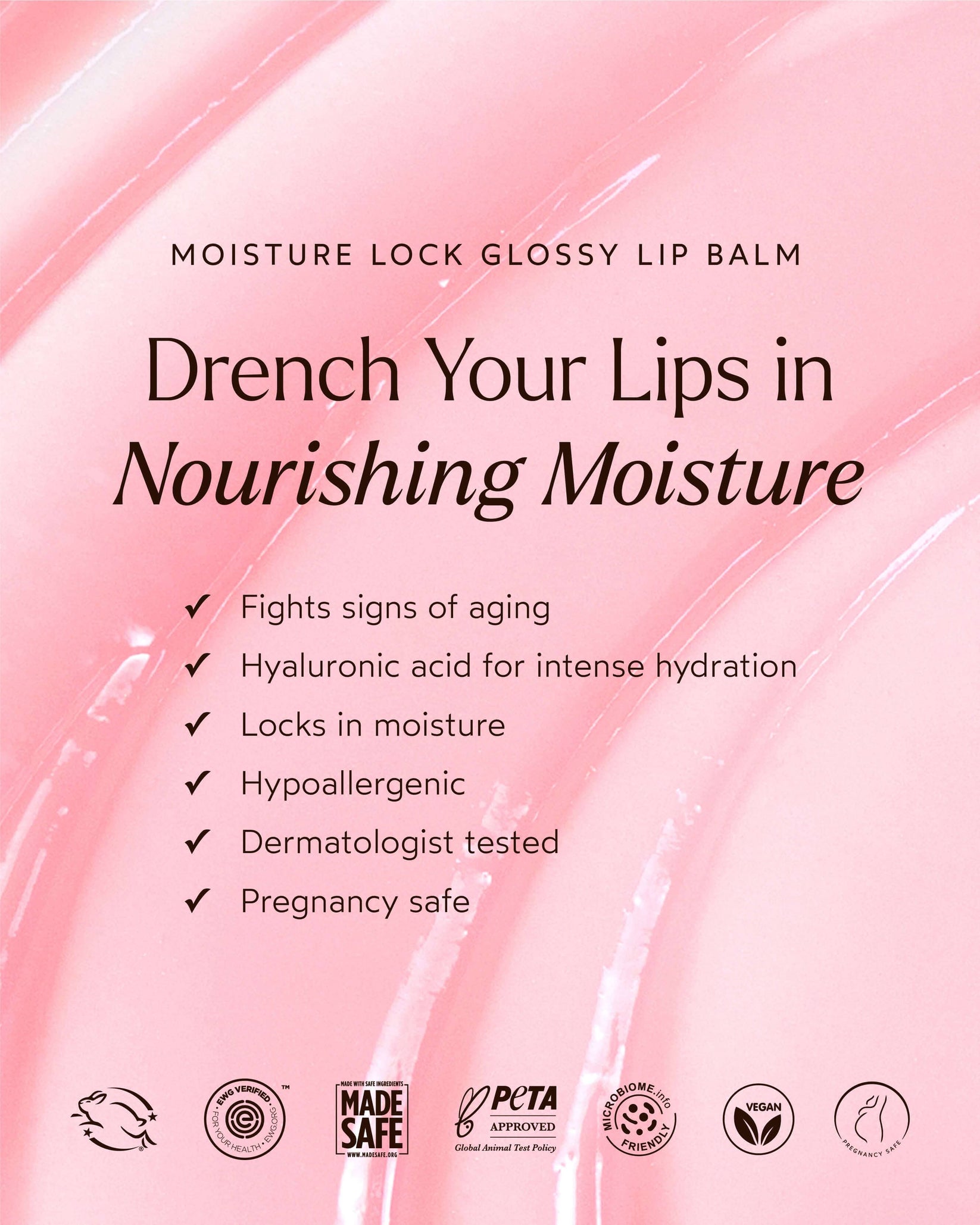 Moisture Lock Glossy Lip Balm – Credo