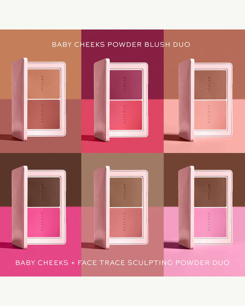 Baby Cheeks Powder Blush Duo – Credo