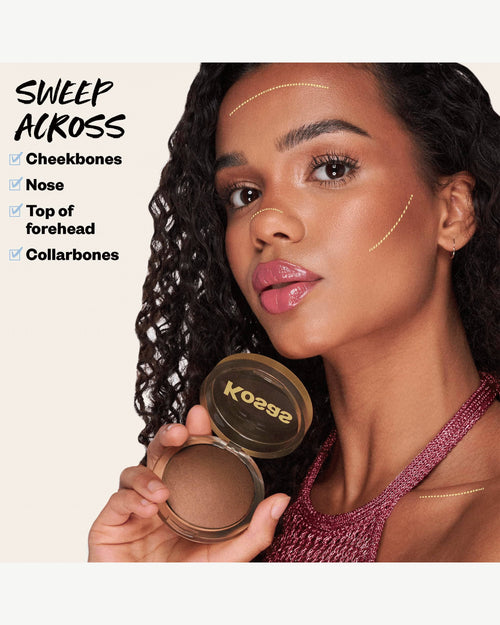 The Sun Show Glowy Warmth Bronzer – Credo