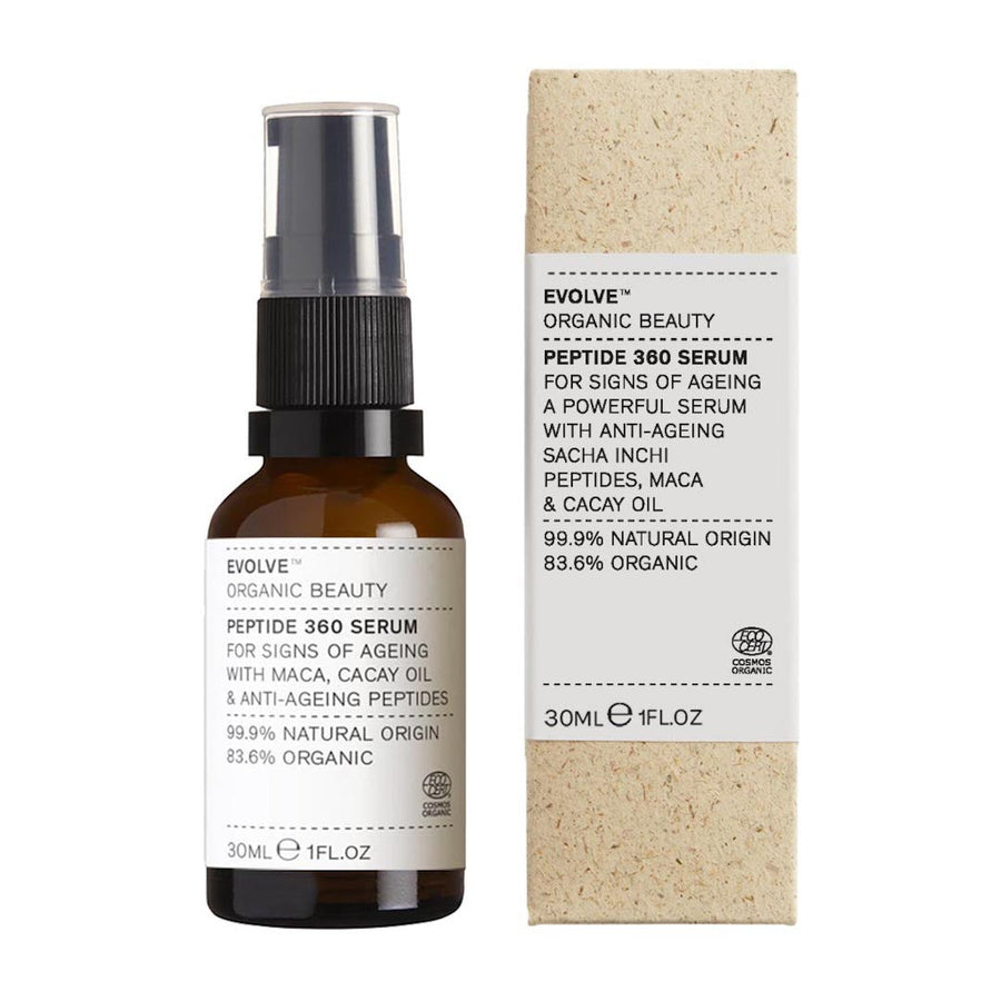 Evolve Organic Beauty Peptide 360 Serum | Credo