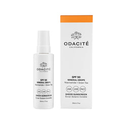 SPF 50 Sheer Sunscreen Mineral Drops – Credo